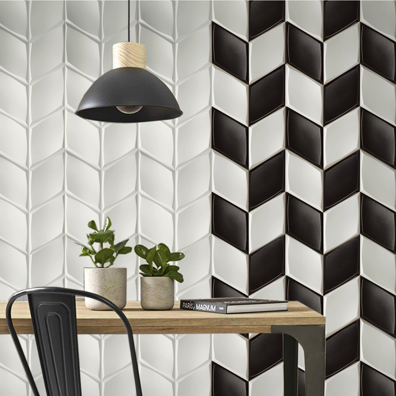 Best Selling Diamond Ceramic Tiles Front Wall Kitchen Bathroom - Longju ...